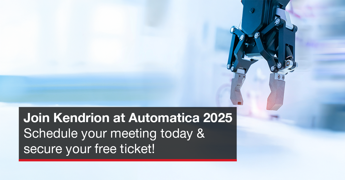 Join Kendrion at Automatica 2025 – Smart Solutions for Automation & Robotics